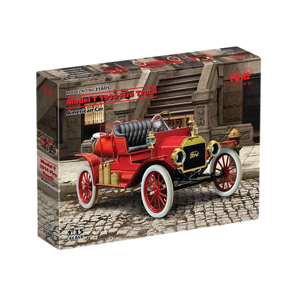ICM 35605 1/35 Model T 1914 Fire Truck – Redipak
