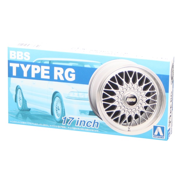 Aoshima 05240 1/24 BBS RG 17Inch Wheels – Redipak