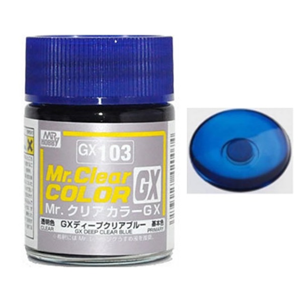 Mr Color GX103 Deep Clear Blue – Redipak