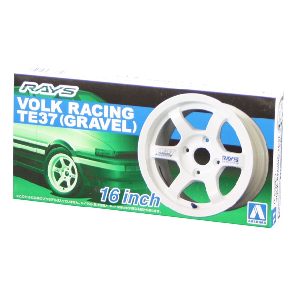 Aoshima 05250 1/24 Volk Racing Te37 16 Inch Wheels – Redipak