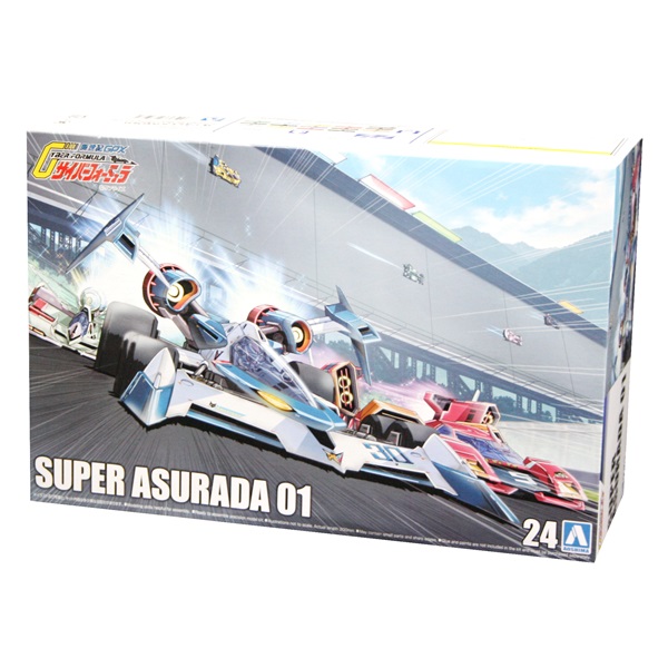 Aoshima 06196 1/24 Super Asurada 01 – Redipak